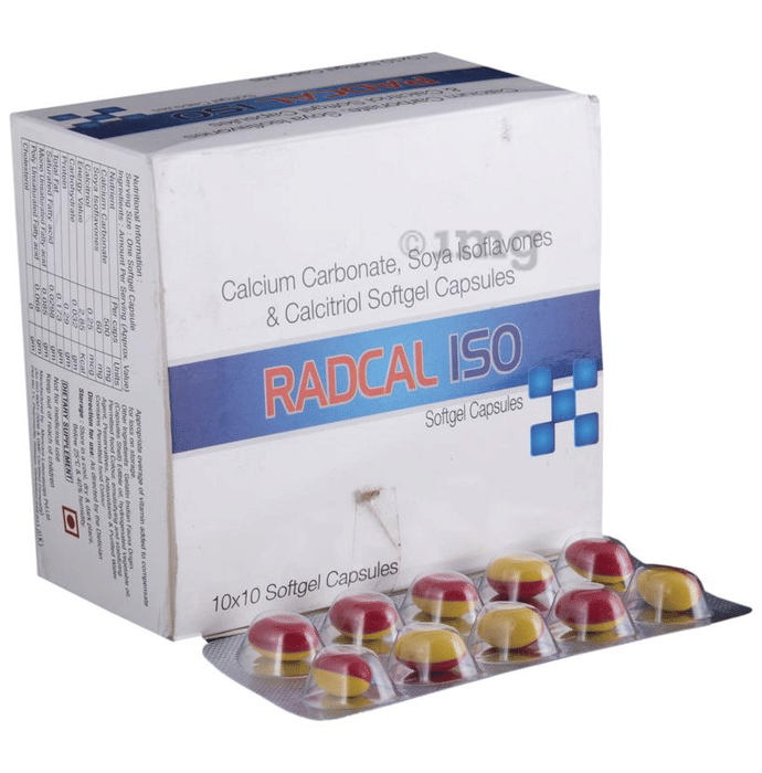 Radcal ISO Soft Gelatin Capsule: Buy strip of 10 soft gelatin capsules ...