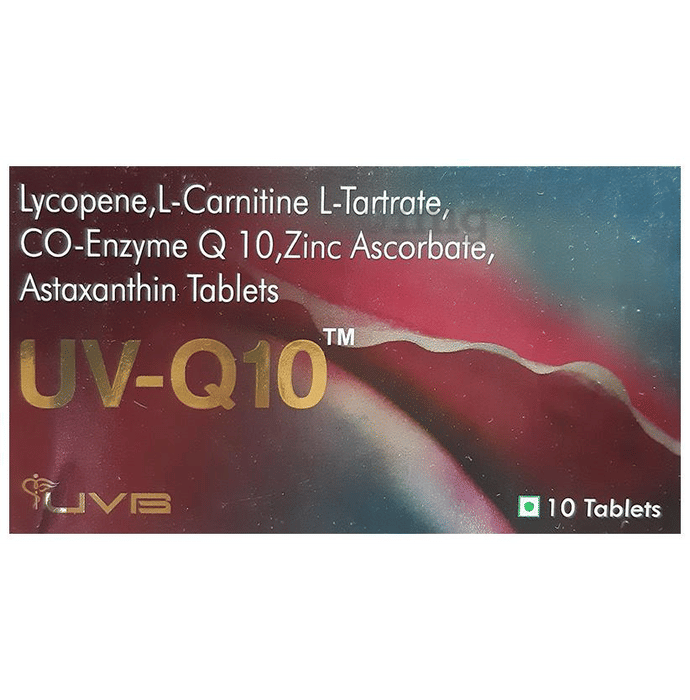 UV-Q10 Tablet: Buy strip of 10 tablets at best price in India | 1mg