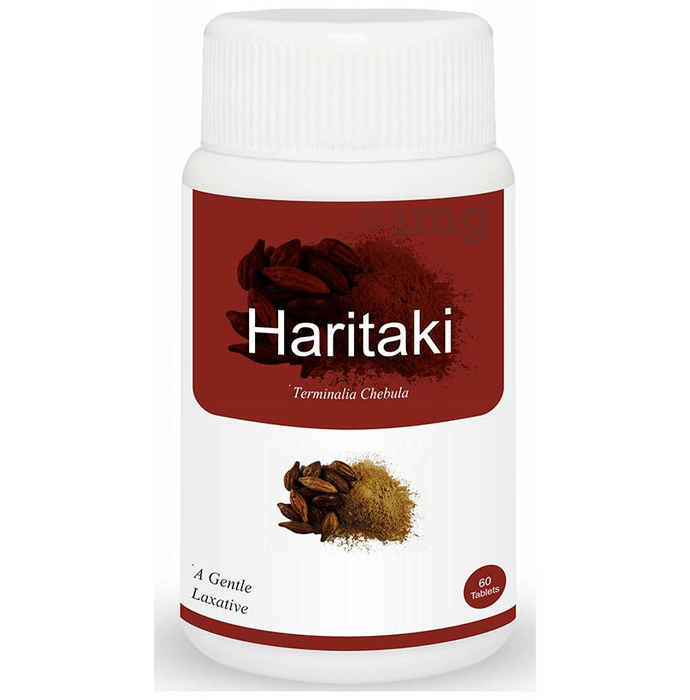 Herb Essential Haritaki (Terminalia Chebula) 500mg Tablet: Buy bottle ...