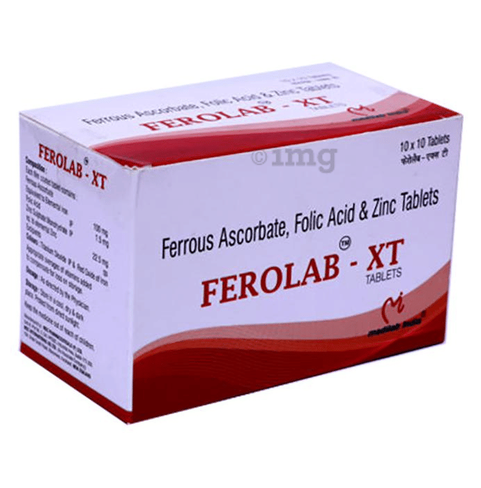 Ferolab XT Tablet: Buy strip of 10 tablets at best price in India | 1mg