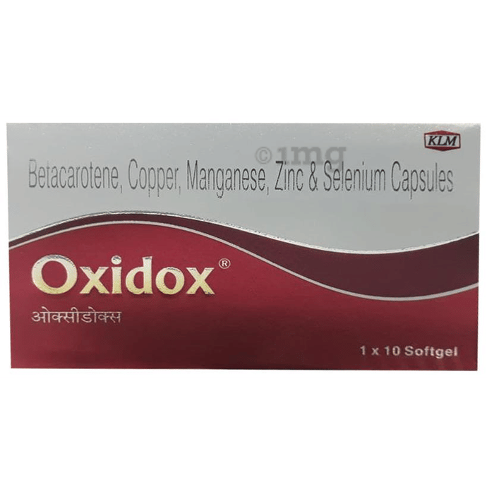 Oxidox Capsule: Buy strip of 10 capsules at best price in India | 1mg