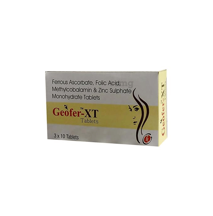 Geofer XT Tablet: Buy strip of 10 tablets at best price in India | 1mg