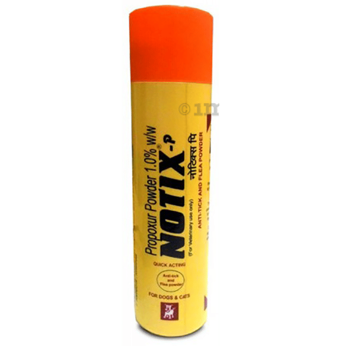 Petcare Notix P Anti-Tick and Flea Powder for Dogs & Cats: Buy bottle ...