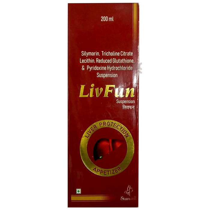Livfun Suspension: Buy bottle of 200 ml Suspension at best price in ...