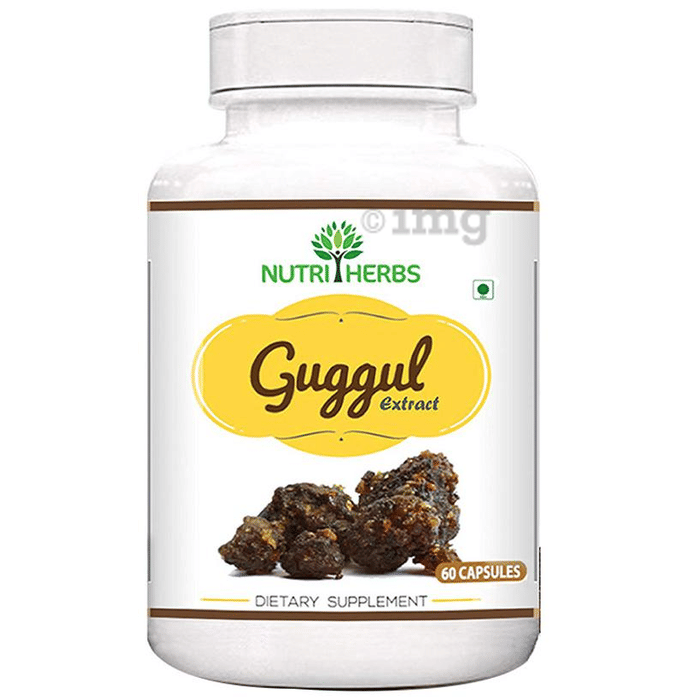 Nutriherbs Guggul Extract Capsule: Buy bottle of 60 capsules at best ...