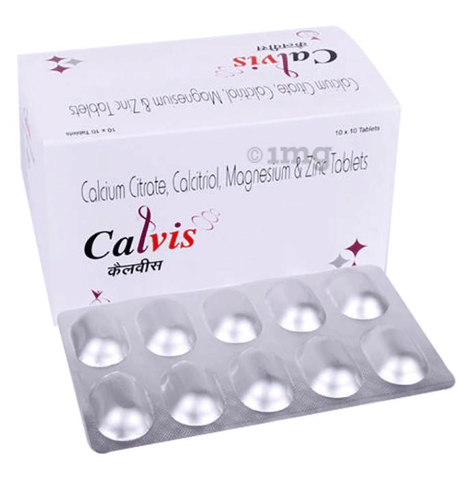 Calvis Tablet: Buy strip of 10 tablets at best price in India | 1mg