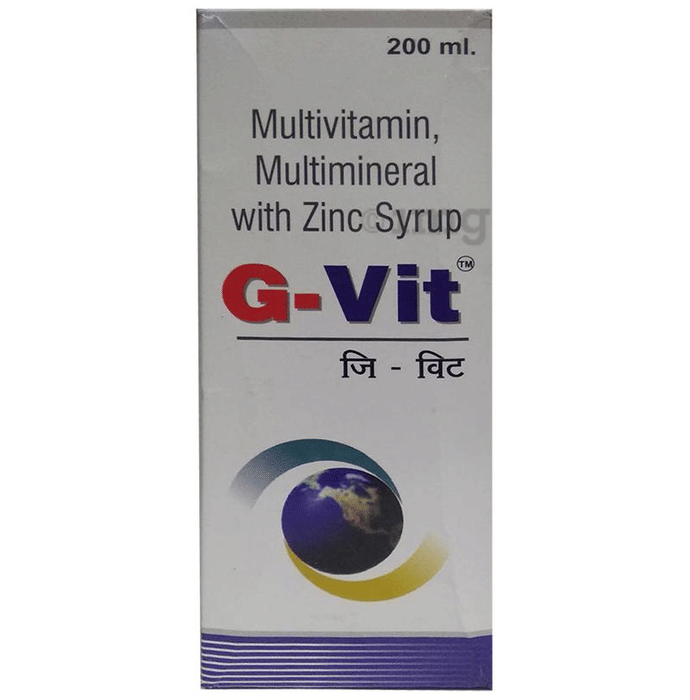 G-Vit Syrup: Buy bottle of 200 ml Syrup at best price in India | 1mg