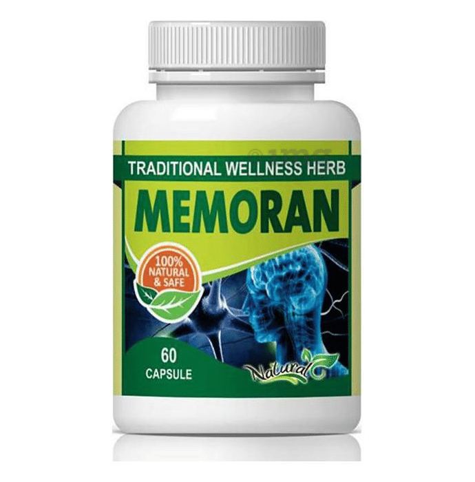 Natural Memoran Capsule: Buy bottle of 60 capsules at best price in ...