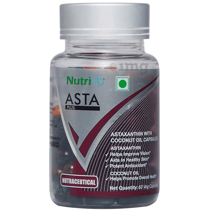 Nutriup Asta Plus 2mg Veg Capsules: Buy bottle of 60 vegicaps at best ...