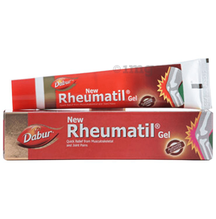 Dabur Rheumatil Gel: Buy tube of 30 gm Gel at best price in India | 1mg
