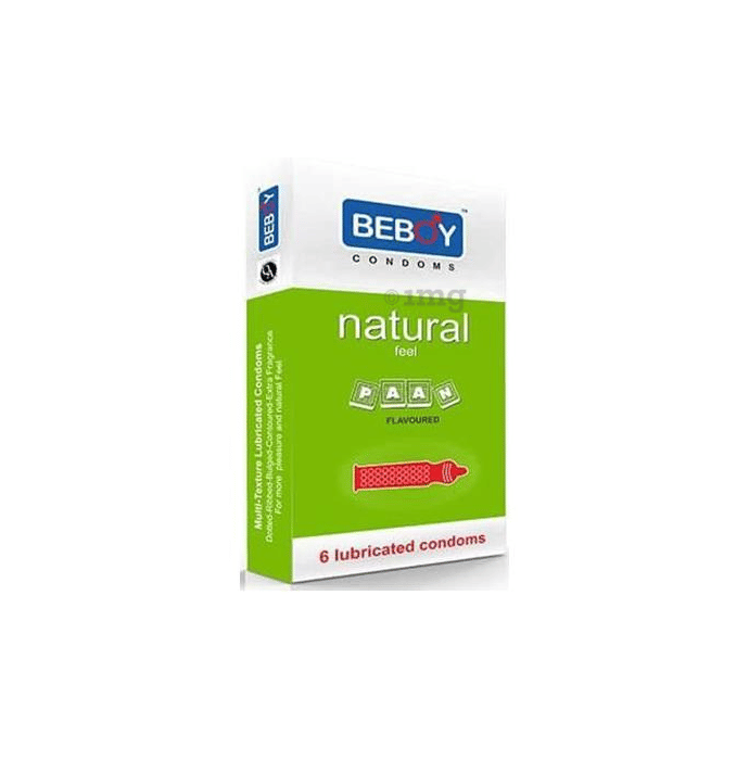 BEBOY Natural Feel Flavoured Condom: Buy packet of 6 condoms at best ...