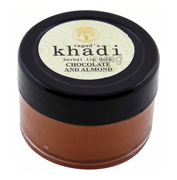 Vagad's Khadi Herbal Chocolate and Almond Lip Balm: Buy box of 10 gm Balm at best price in India ...