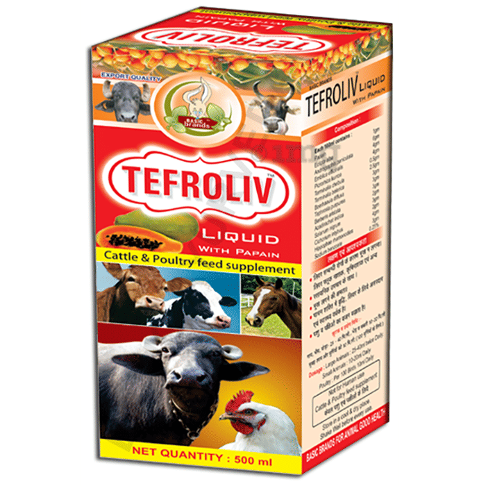 Basic Ayurveda Tefroliv Liquid: Buy bottle of 500 ml Liquid at best ...
