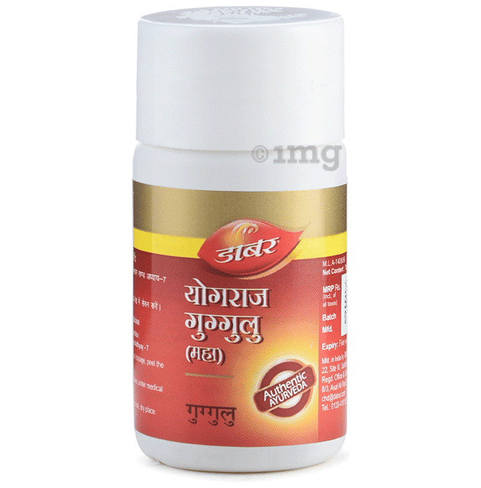Dabur Yograj Guggulu (Maha) Tablet: Buy bottle of 40 tablets at best ...