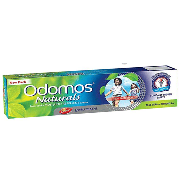 Odomos Naturals Non-Sticky Mosquito Repellent Cream: Buy tube of 100 gm ...