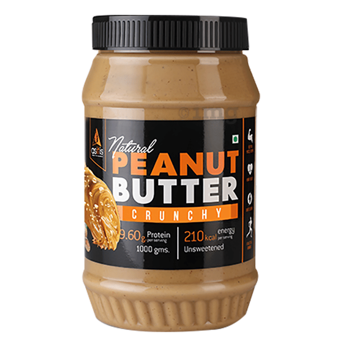 AS-IT-IS Nutrition Crunchy Peanut Butter: Buy jar of 1 kg Butter at ...