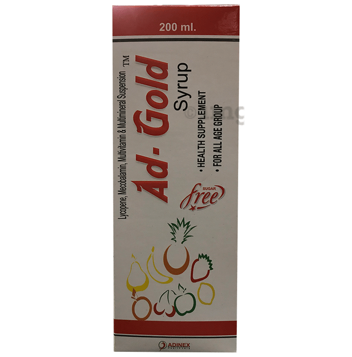 AD-Gold Syrup Sugar Free: Buy bottle of 200 ml Syrup at best price in ...