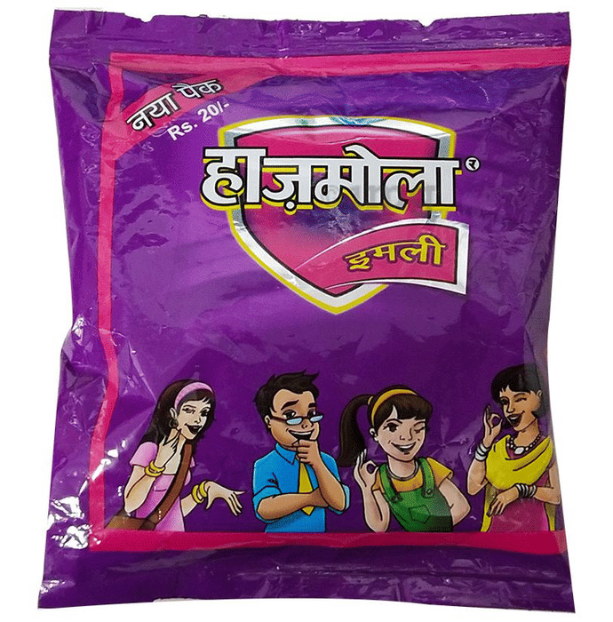 Dabur Hajmola Sachet (4 Candies Each) Imli: Buy packet of 20 Sachets at ...