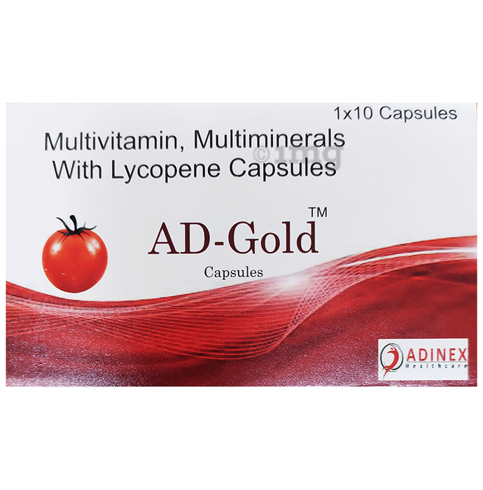 Ad gold Capsule: Buy strip of 10 capsules at best price in India | 1mg