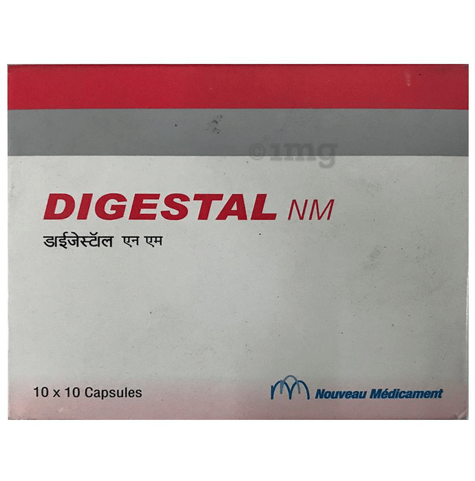 Digestal NM Capsule: Buy strip of 10 capsules at best price in India | 1mg