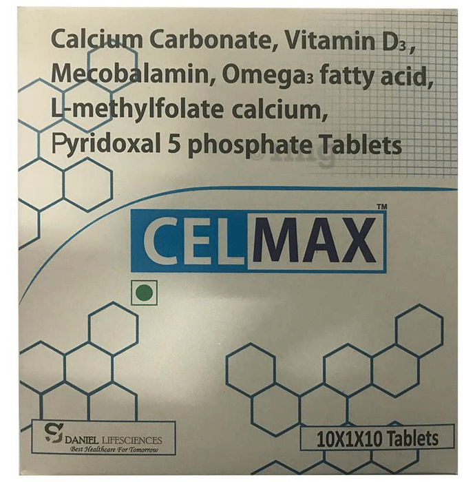 Celmax Tablet: Buy strip of 10 tablets at best price in India | 1mg