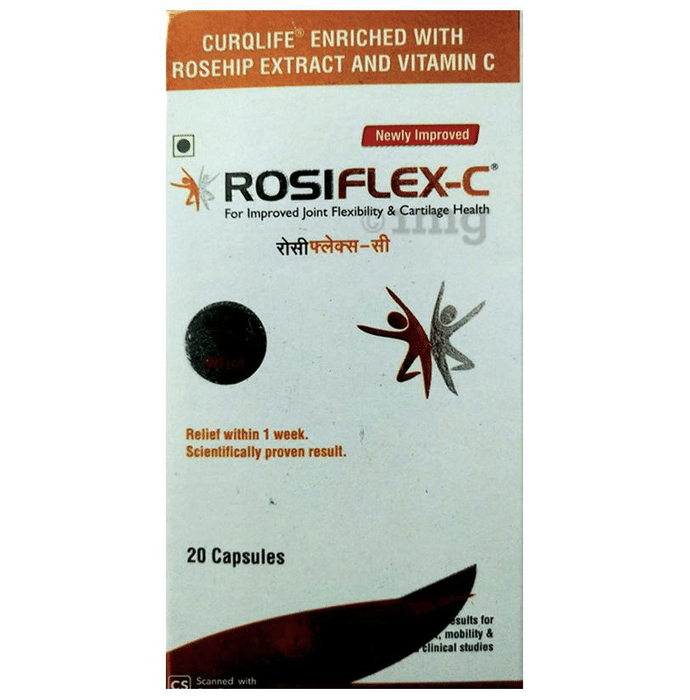 Newly Improved Rosiflex-C Capsule: Buy bottle of 20 capsules at best ...