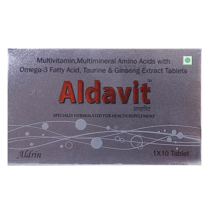 Aldavit Tablet: Buy strip of 10 tablets at best price in India | 1mg