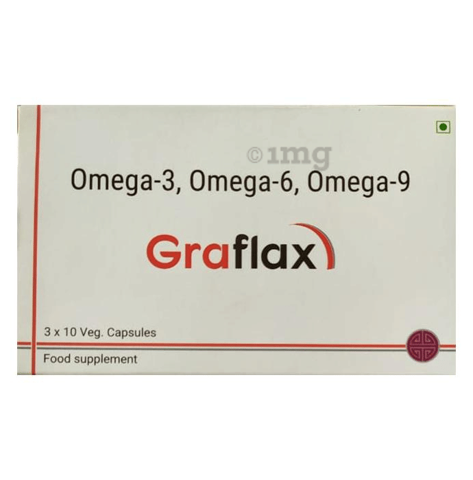 Graflax Vegicap: Buy strip of 10 vegicaps at best price in India | 1mg