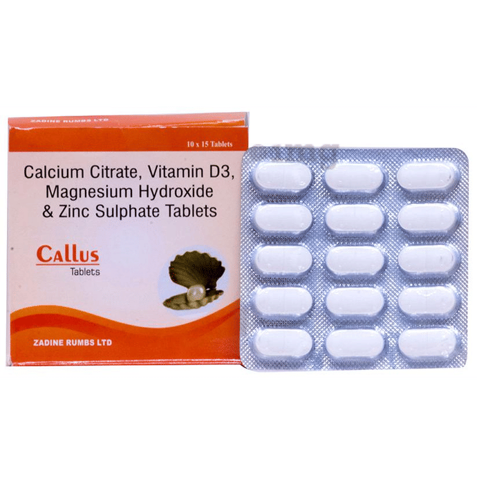 Callus Tablet: Buy strip of 15 tablets at best price in India | 1mg