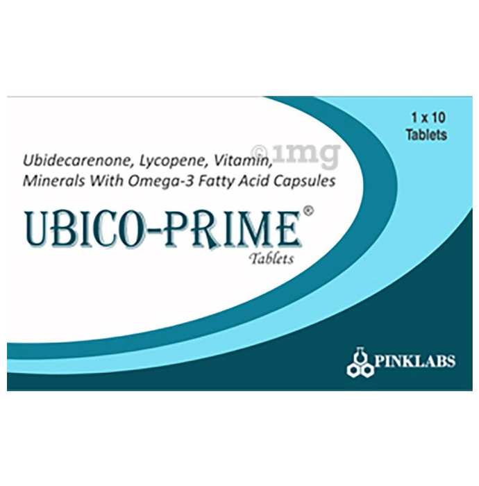 Ubico-Prime Tablet: Buy strip of 10 tablets at best price in India | 1mg