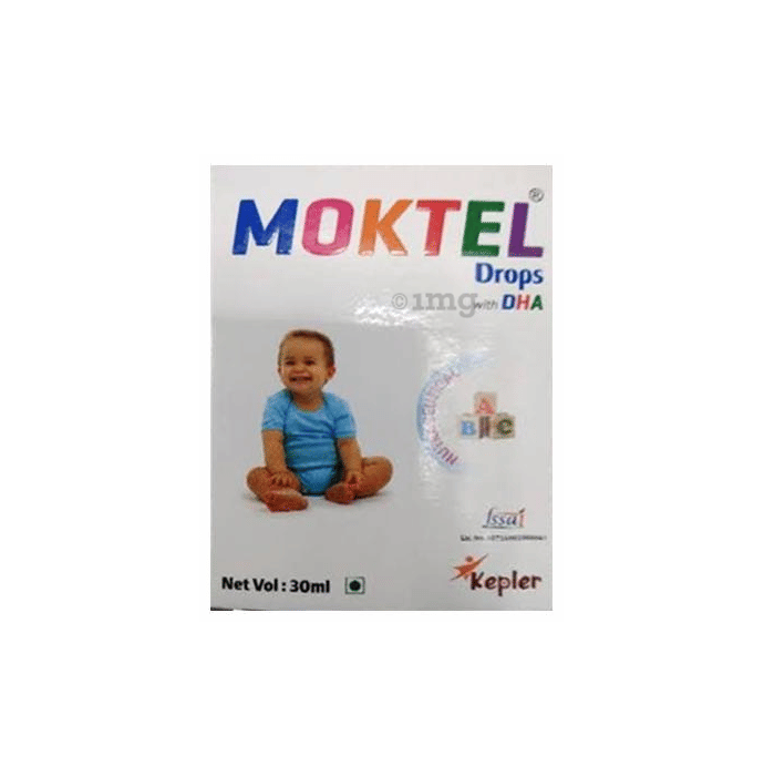Moktel Drops with DHA: Buy bottle of 30 ml Drop at best price in India ...