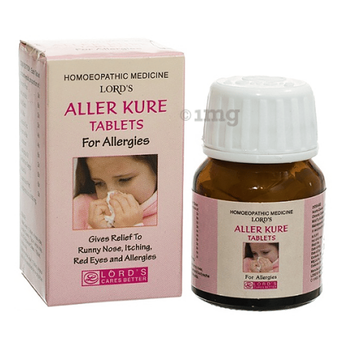 Lord's Aller Kure Tablet: Buy bottle of 25 gm Tablet at best price in ...