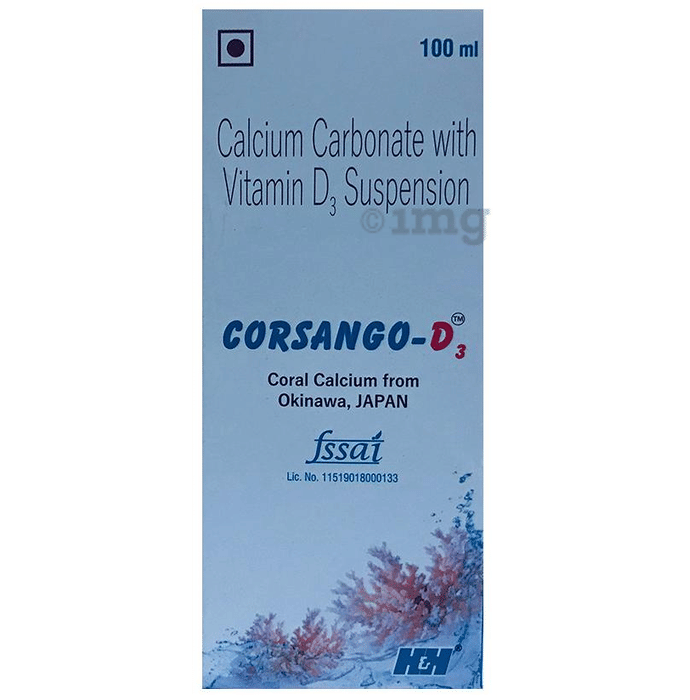 Corsango-D3 Suspension: Buy bottle of 100 ml Oral Suspension at best ...