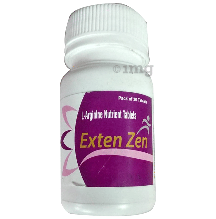 Exten Zen Tablet: Buy bottle of 30 tablets at best price in India | 1mg