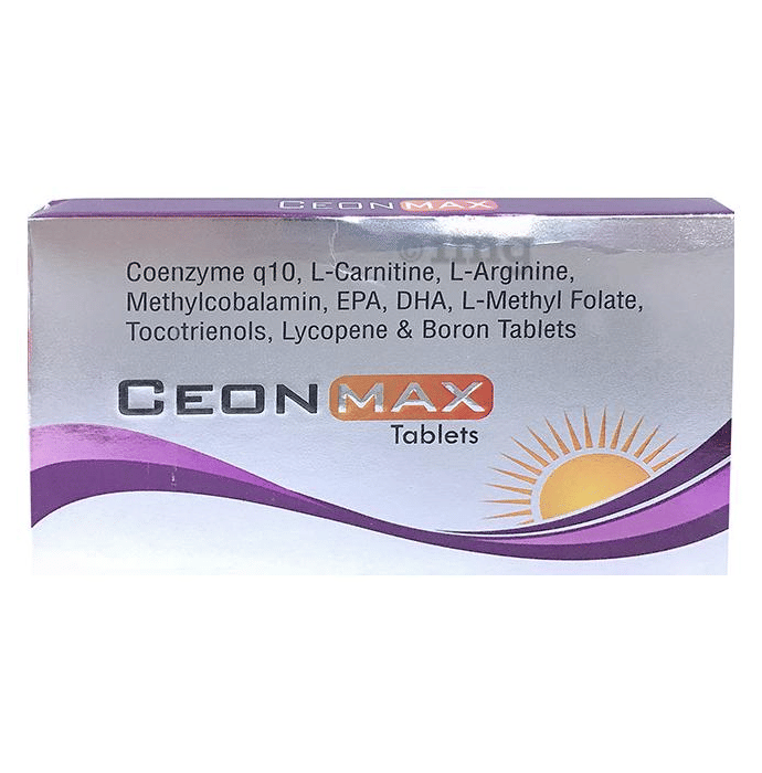 Ceon Max Tablet: Buy strip of 10 tablets at best price in India | 1mg