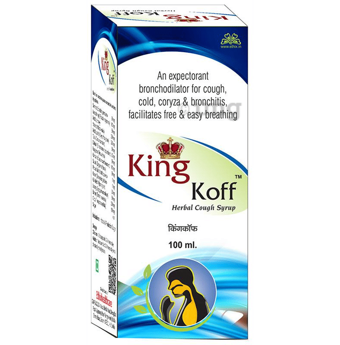 King Koff Herbal Cough Syrup: Buy bottle of 100 ml Syrup at best price ...