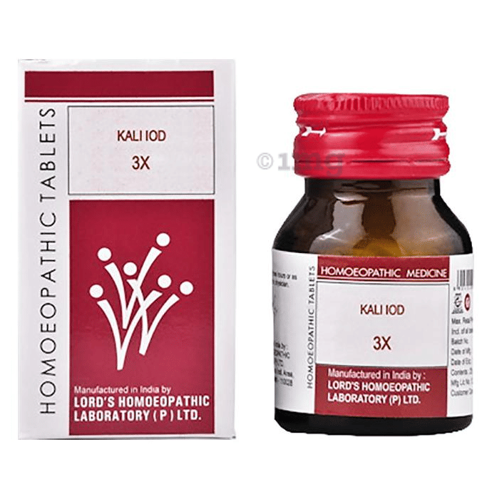 Lord's Kali Iod Trituration Tablet 3X: Buy bottle of 25 gm Trituration ...