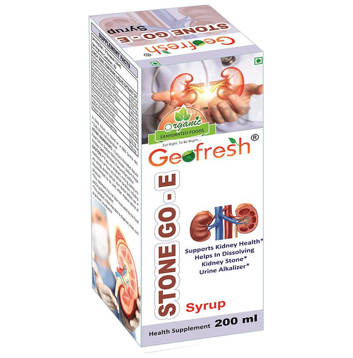 Geofresh Stone Go-E Syrup: Buy bottle of 200 ml Syrup at best price in ...