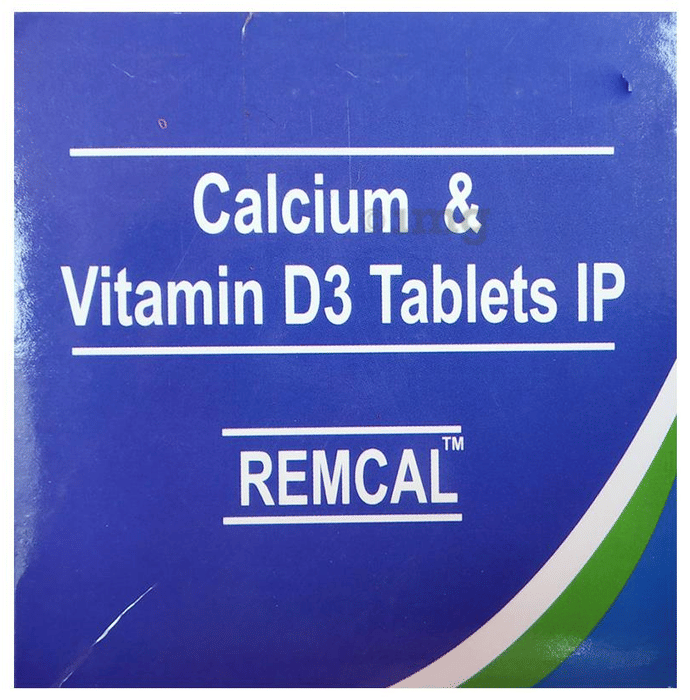 Remcal Tablet: Buy strip of 10 tablets at best price in India | 1mg