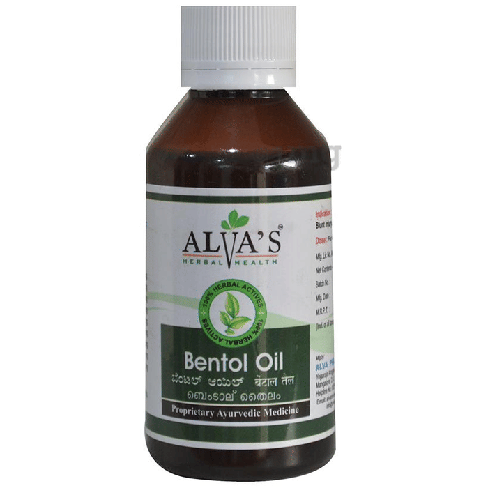 Alva's Bentol Oil: Buy bottle of 100 ml Oil at best price in India | 1mg