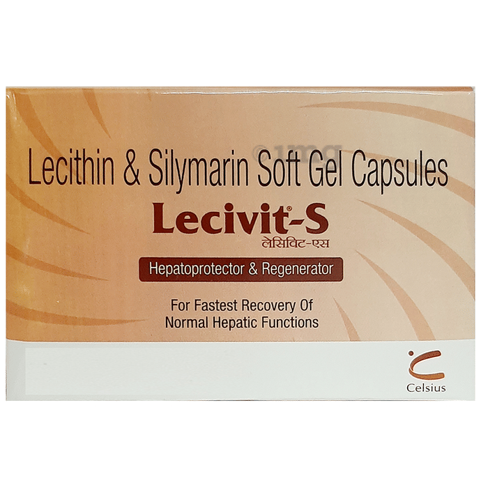 Lecivit-S Soft Gel Capsule: Buy strip of 10 soft gelatin capsules at ...