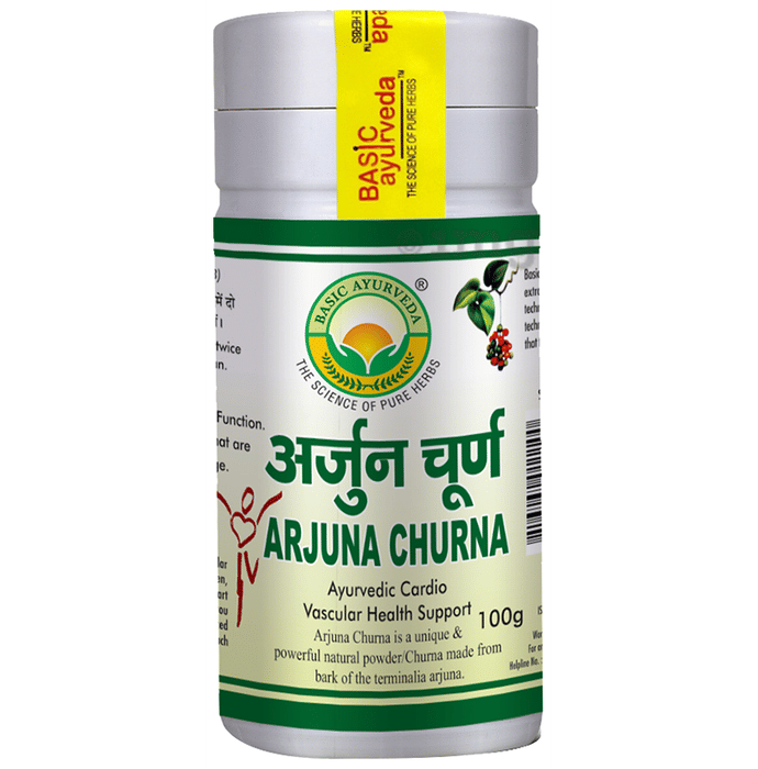 Basic Ayurveda Arjuna Churna: Buy jar of 100 gm Churna at best price in ...