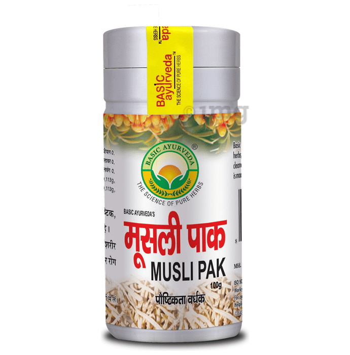 Basic Ayurveda Musli Pak: Buy jar of 100 gm Powder at best price in ...