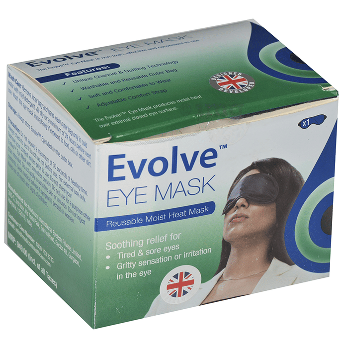 Evolve Eye Mask: Buy box of 1 Eye Pad at best price in India | 1mg