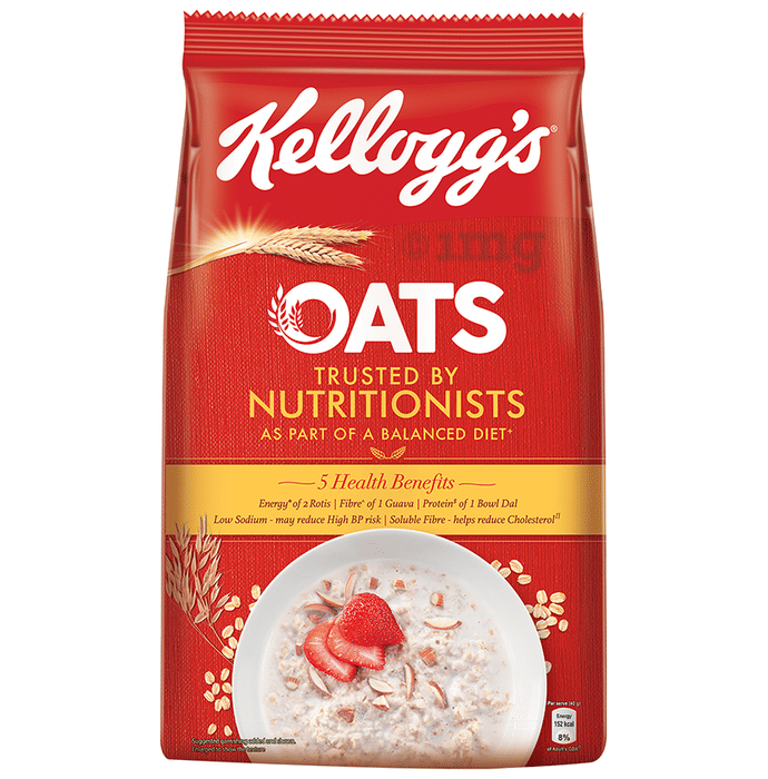 Kellogg's Oats: Buy packet of 1 kg Oats at best price in India | 1mg