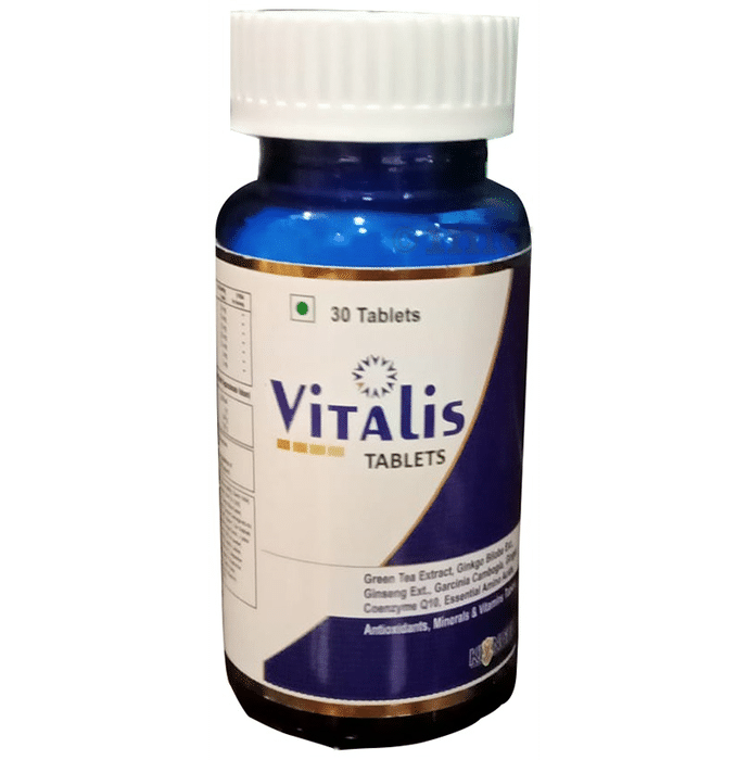 Vitalis Tablet: Buy bottle of 30 tablets at best price in India | 1mg