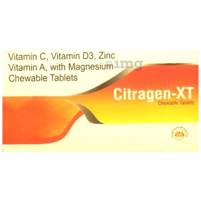 Citragen -XT Chewable Tablet: Buy strip of 10 Chewable Tablets at best ...