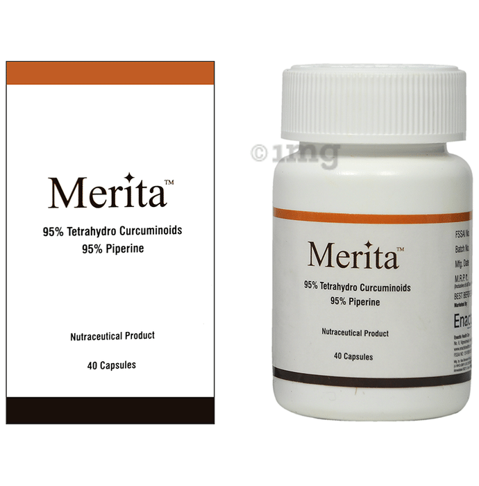 Merita Capsule: Buy bottle of 40 capsules at best price in India | 1mg