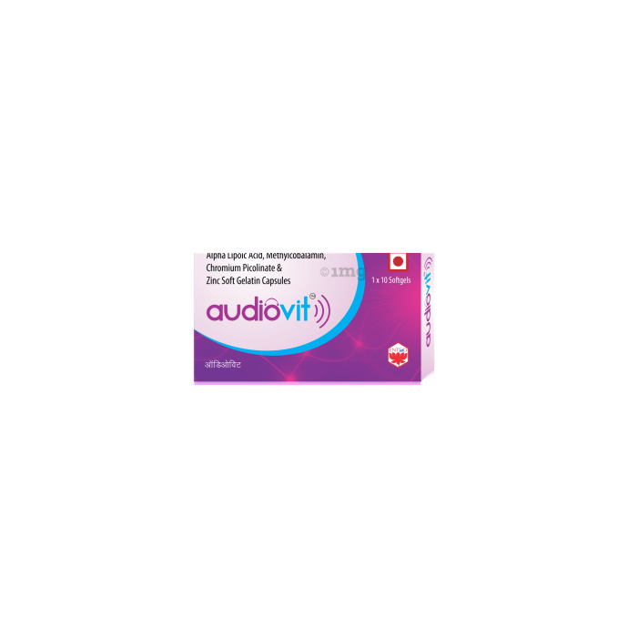 Audiovit Soft Gelatin Capsule: Buy strip of 10 soft gelatin capsules at ...