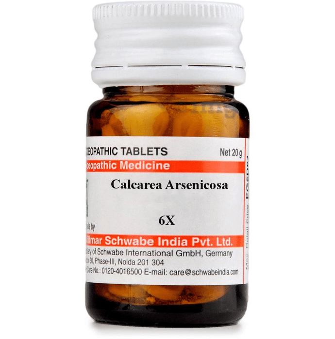 Dr Willmar Schwabe India Calcarea Arsenicosa Trituration Tablet 6X: Buy ...